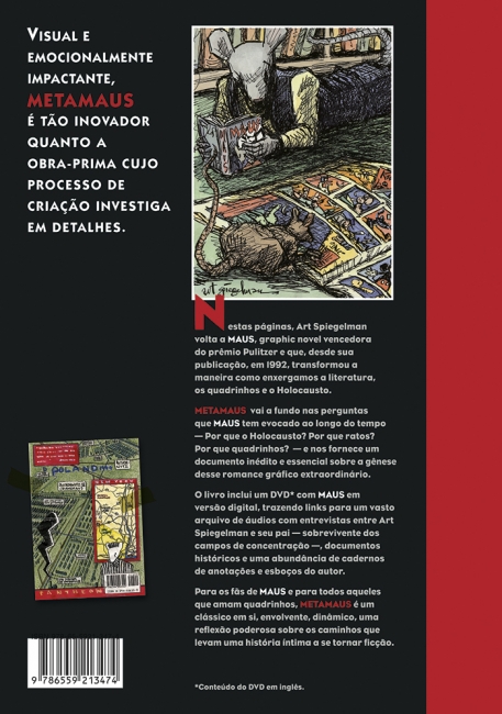 Metamaus - Art Spiegelman - Grupo Companhia das Letras