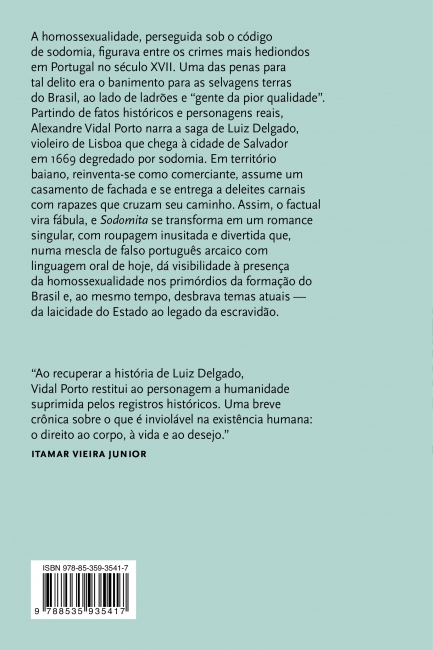 Sodomita - Alexandre Vidal Porto - Grupo Companhia das Letras