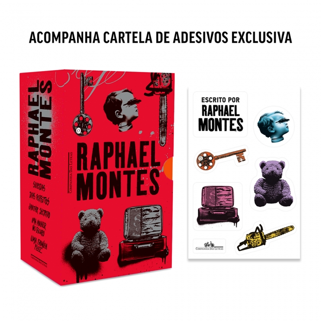 Box Raphael Montes - Raphael Montes - Grupo Companhia das Letras