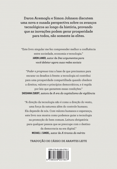 Poder e progresso - Daron Acemoglu e Simon Johnson - Grupo Companhia das Letras