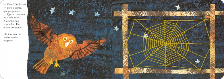 Uma aranha muito ocupada - Eric Carle - Grupo Companhia das Letras