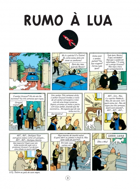 Tintim e a Lua - Hergé - Grupo Companhia das Letras