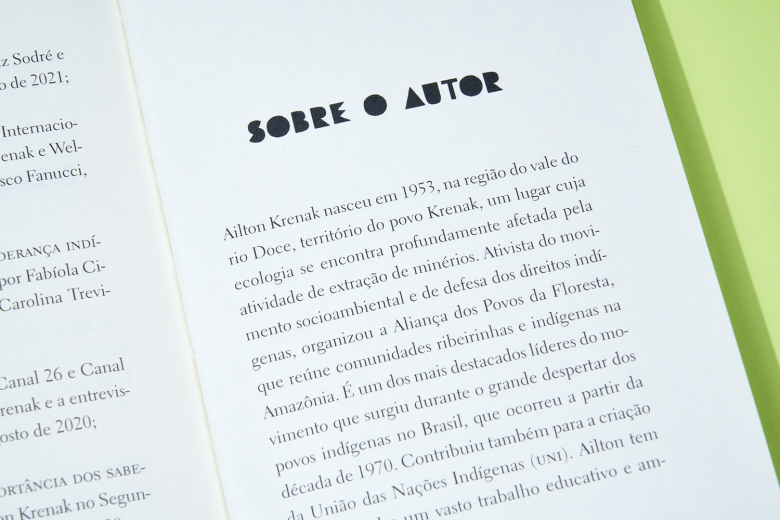 Futuro ancestral - Ailton Krenak - Grupo Companhia das Letras