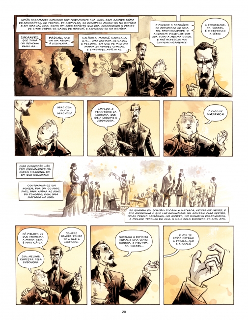 O alienista (Edição em quadrinhos) - Fábio Moon, Gabriel Bá e Machado ...