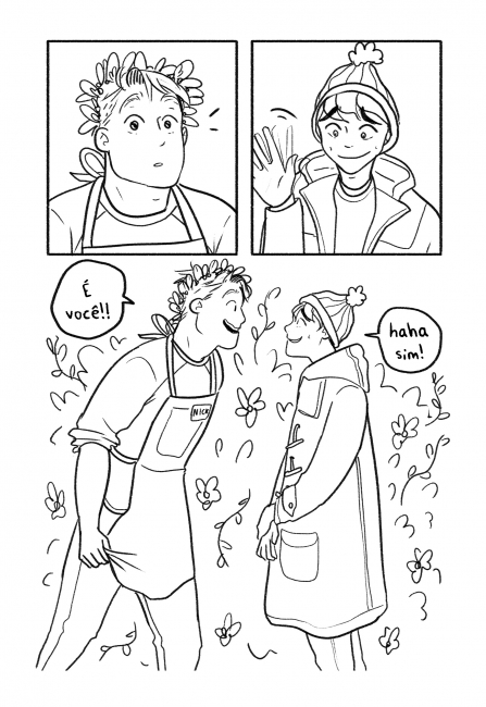 Heartstopper para colorir - Alice Oseman - Grupo Companhia das Letras