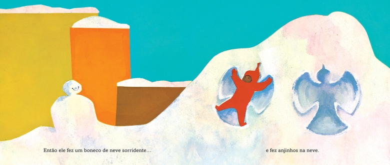 Um dia de neve - Ezra Jack Keats - Grupo Companhia das Letras