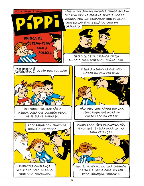 Píppi Meialonga vai ao circo e outras histórias em quadrinhos - Astrid ...